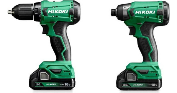 Hikoki ZESTAW 18V 2x2,0Ah KC18DAW ( WKRĘTARKA DS18DA + ZAKRĘTARKA WH18DA)
